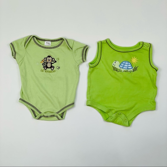 Garanimals | One Pieces | Garanimals Baby Boy Girl 2 Pack Animal ...
